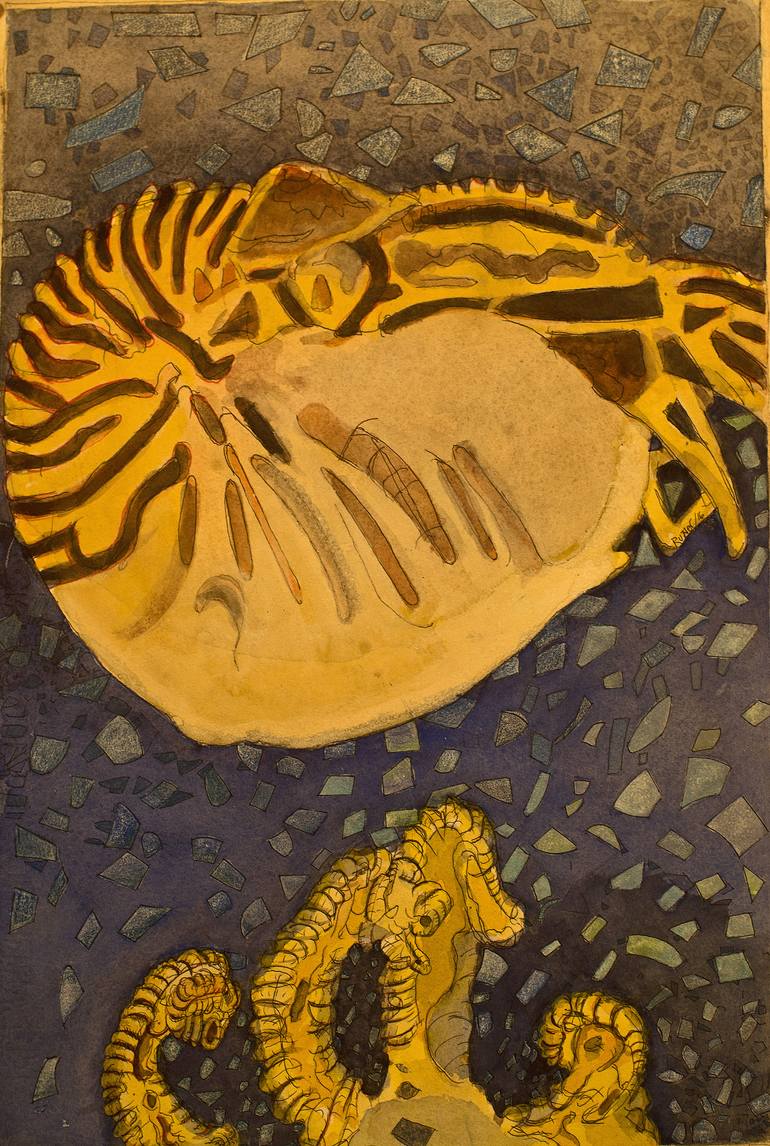 From the Sea Series Painting by Richard Rutner | Saatchi Art