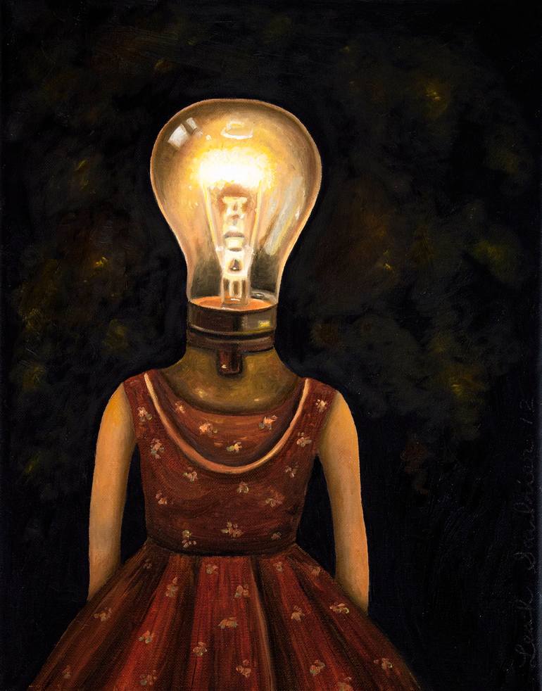 Light Headed Painting by Leah Saulnier | Saatchi Art