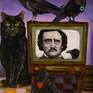 The Poe Show Painting by Leah Saulnier | Saatchi Art
