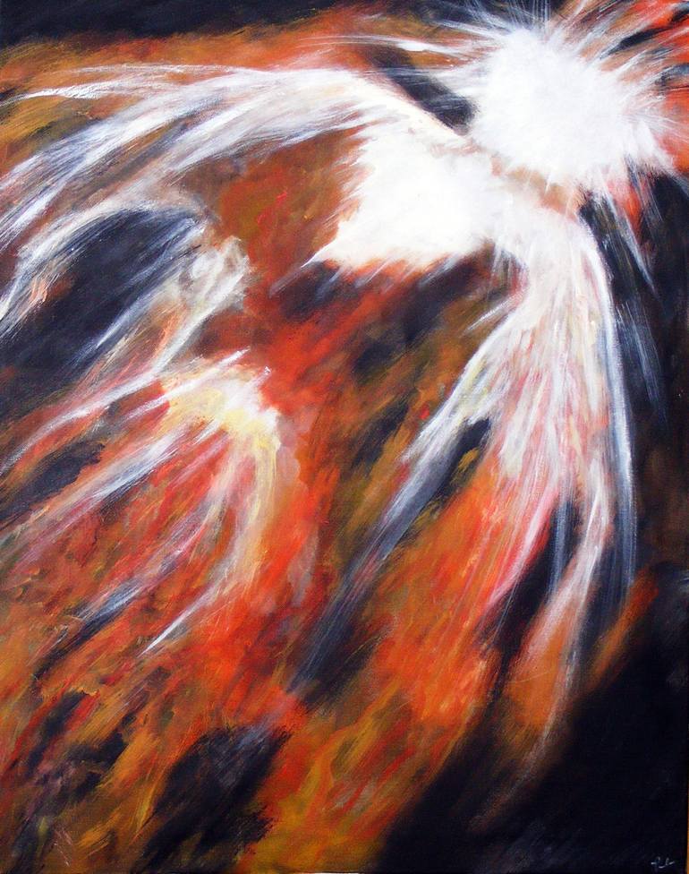 The Sentinel Painting by Paula Jane Marie | Saatchi Art