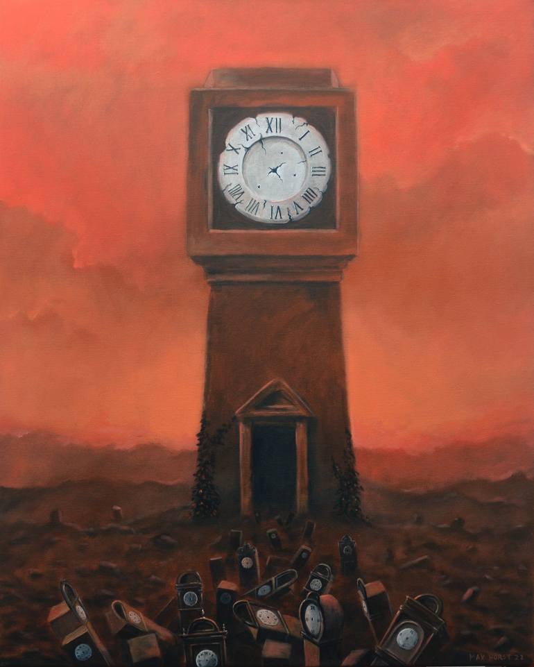 Time Clock Art Work