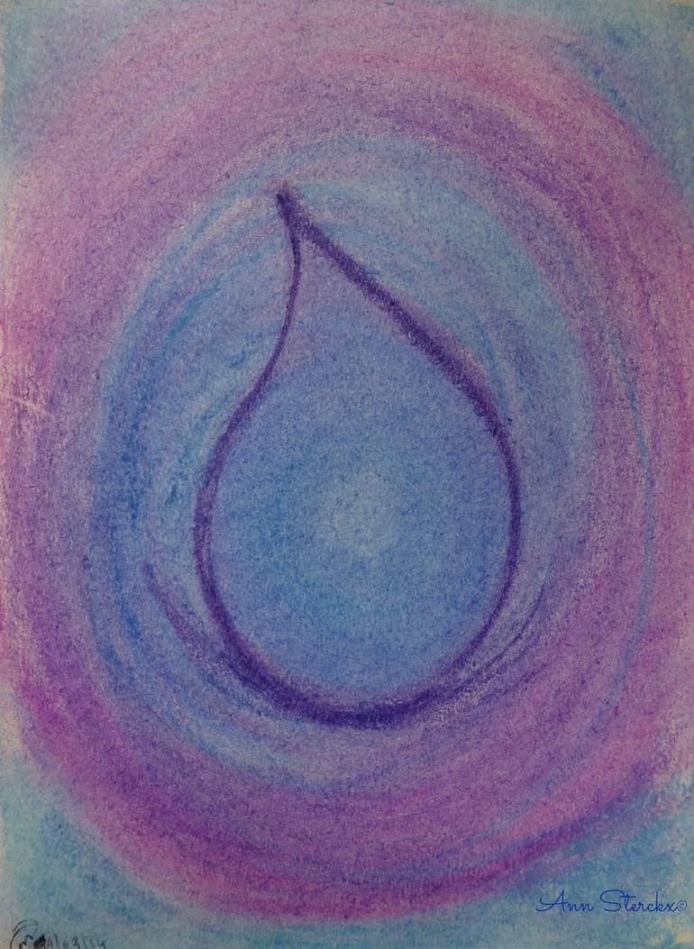 Tear of Essence Drawing by Ann Sterckx | Saatchi Art