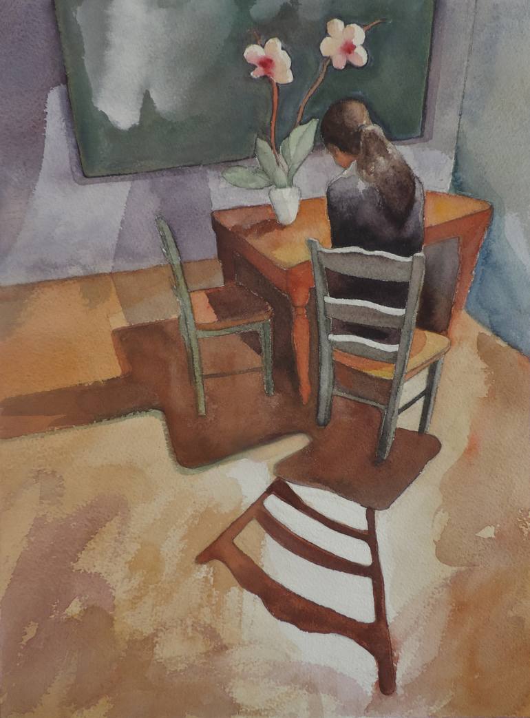 Rebecca Painting by David Abelson | Saatchi Art