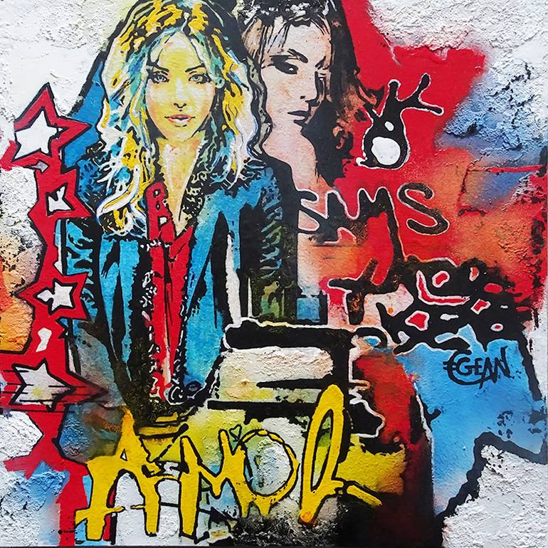 TOURMENTS Painting by Claude Gean | Saatchi Art