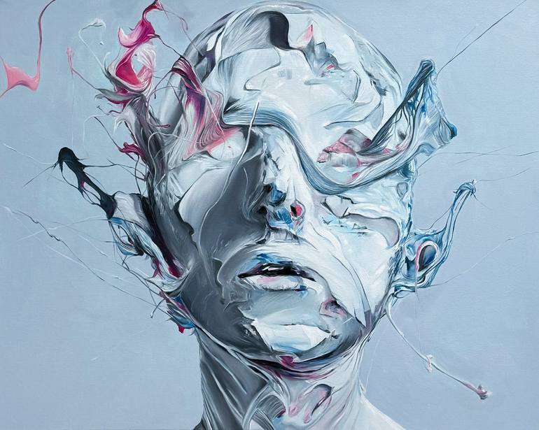 Nameless 2824 - Wetware i Painting by Norris Yim | Saatchi Art
