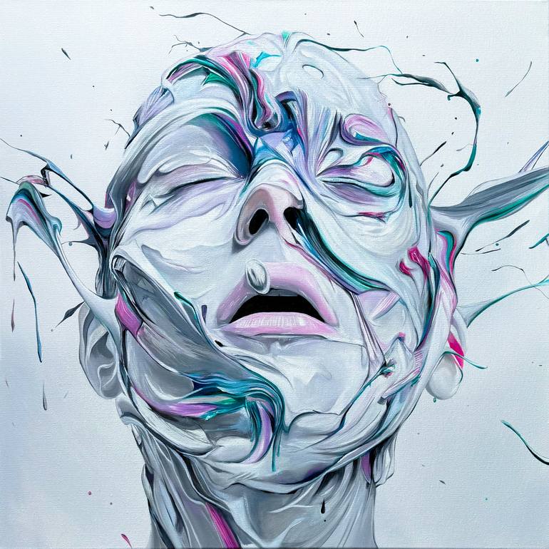 Nameless 2924 - Wetware ii Painting by Norris Yim | Saatchi Art
