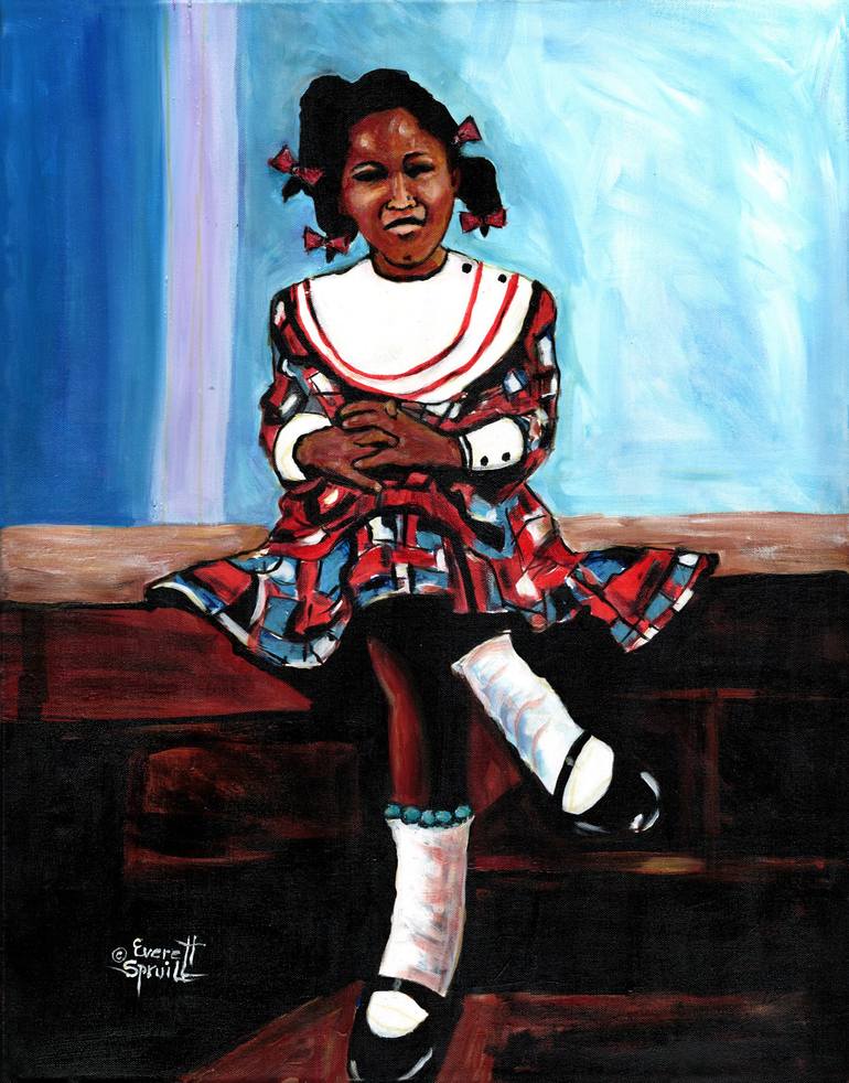 One Sunday Morning Painting by Everett Spruill | Saatchi Art