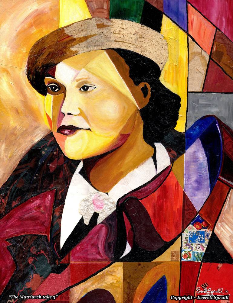 The Matriarch #3 Painting by Everett Spruill | Saatchi Art