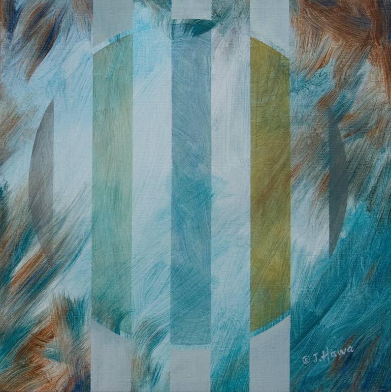 Going to Hawaii by Boat Painting by Joseph Hawa | Saatchi Art