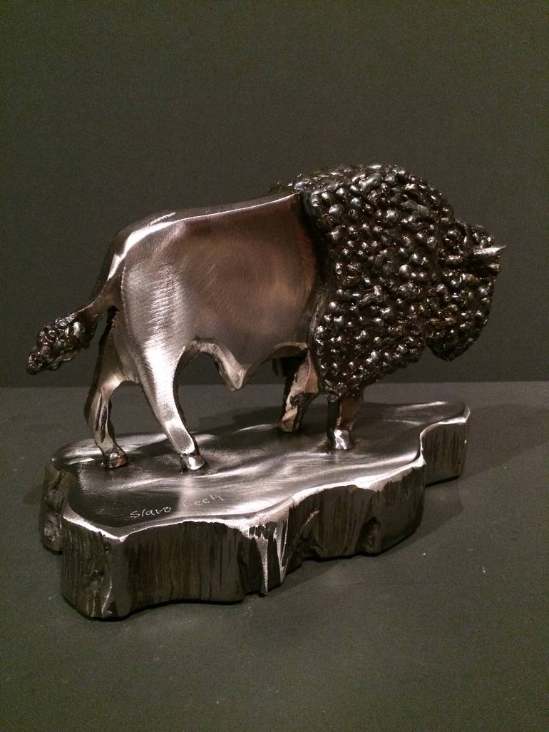 Bison Sculpture by Slavo Cech | Saatchi Art