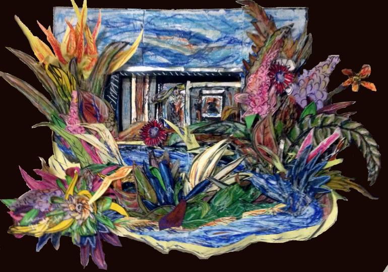 Coal Mine Collage by Jon E Nimetz | Saatchi Art