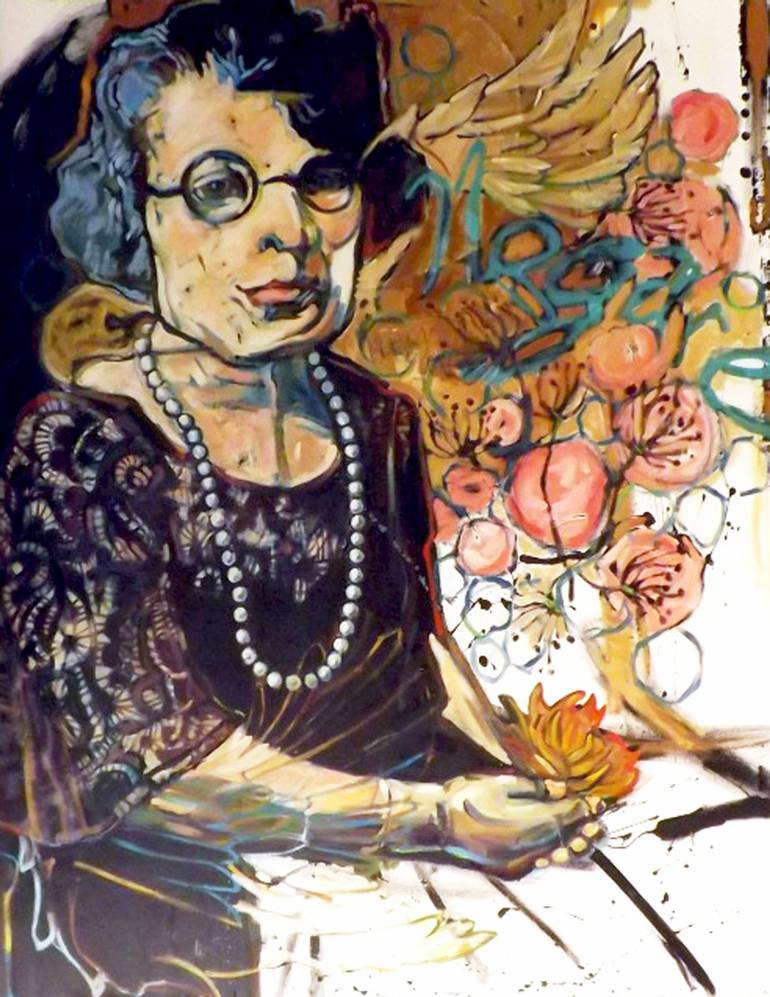 Negare negar Painting by Beck Lane | Saatchi Art