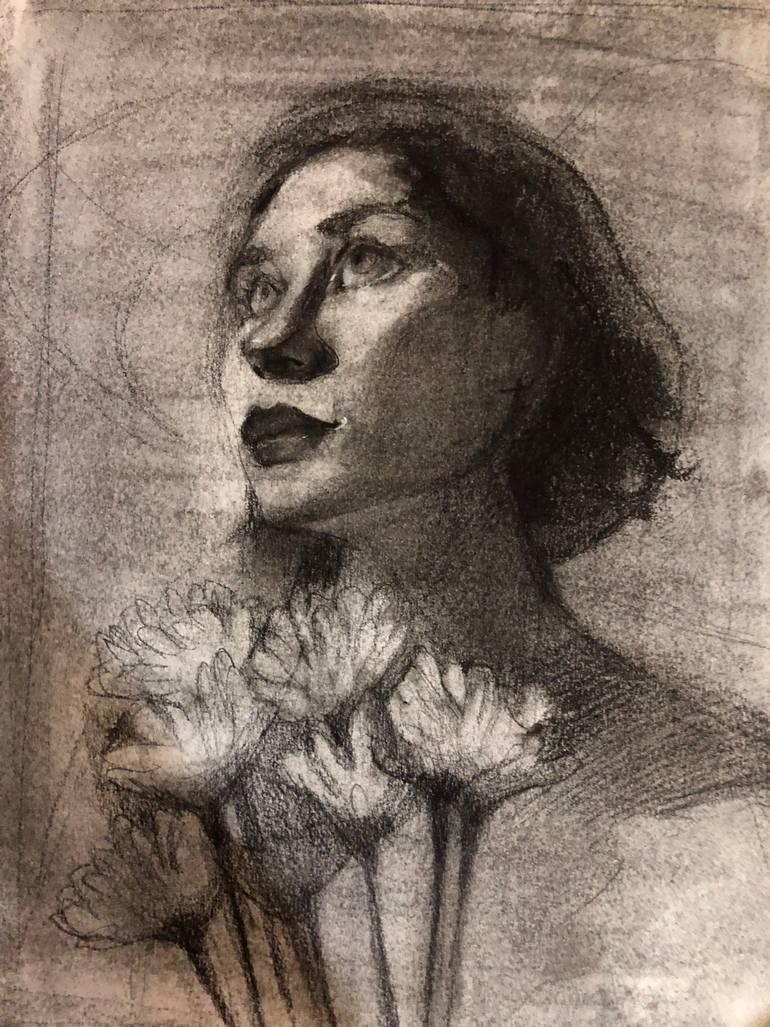 Ailsa Drawing by dori spector | Saatchi Art