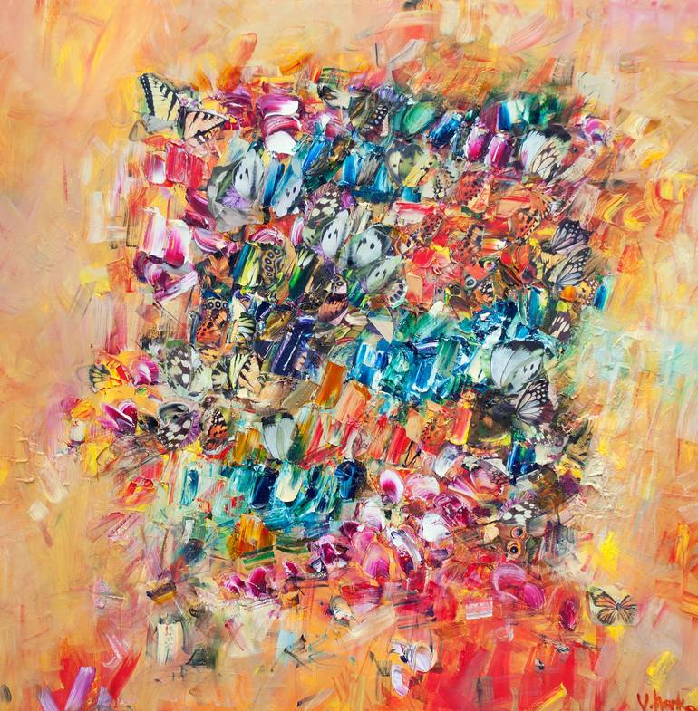 The Mayor of Sunny Up Town Painting by Victoria Horkan | Saatchi Art