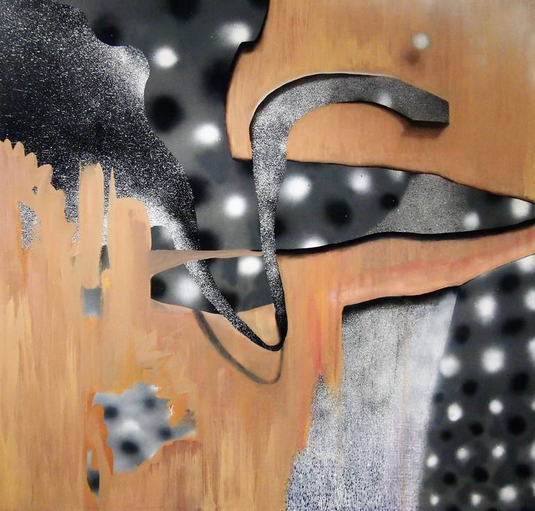 Layers of reality 1/3 Painting by Melinda Ilona Dovak | Saatchi Art