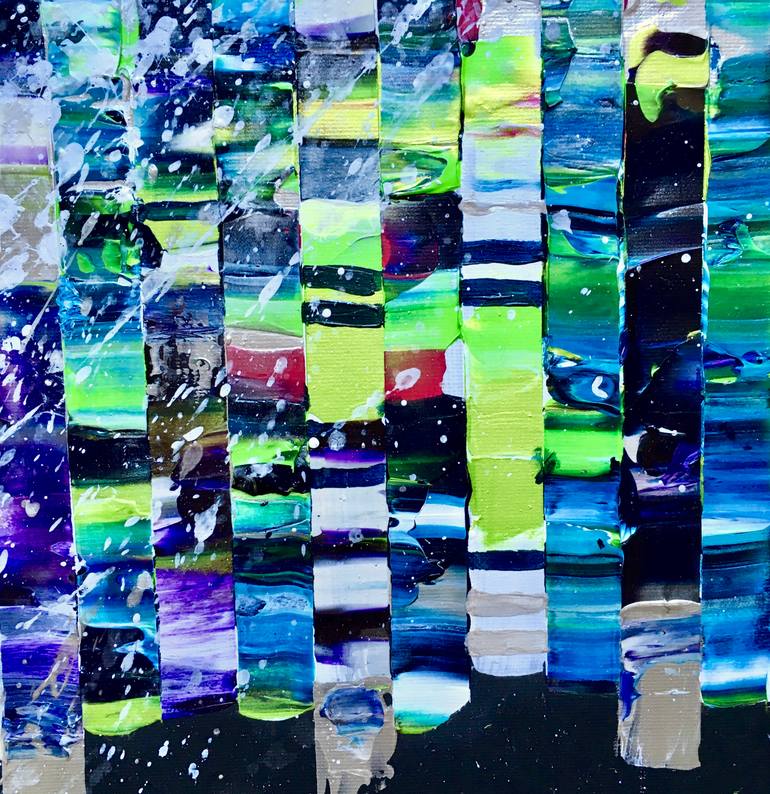Genetic lottery Painting by Lesley Allan | Saatchi Art