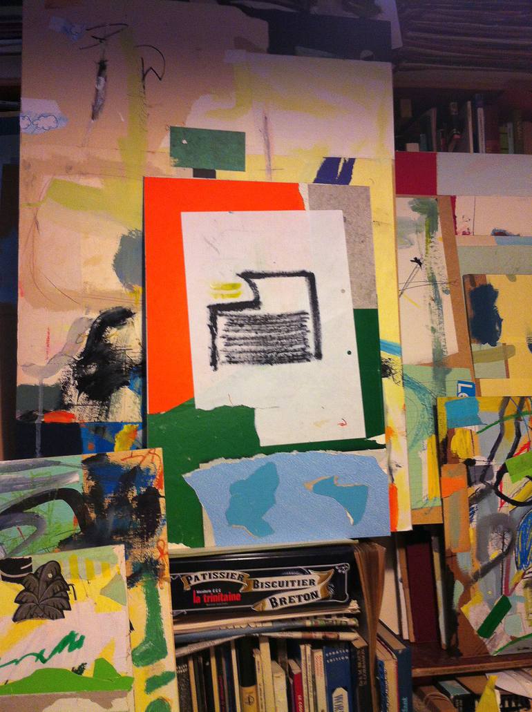 Pictogram Collage by Armand Brac | Saatchi Art