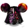 Darth Mickey Painting by David Chevtaikin | Saatchi Art