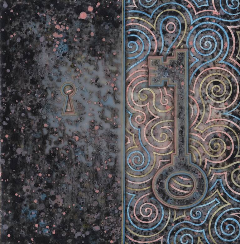 Keyhole Painting by Michael Schmidt | Saatchi Art