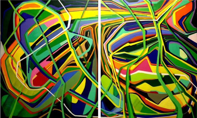 Variation Painting by Richard Pueo | Saatchi Art