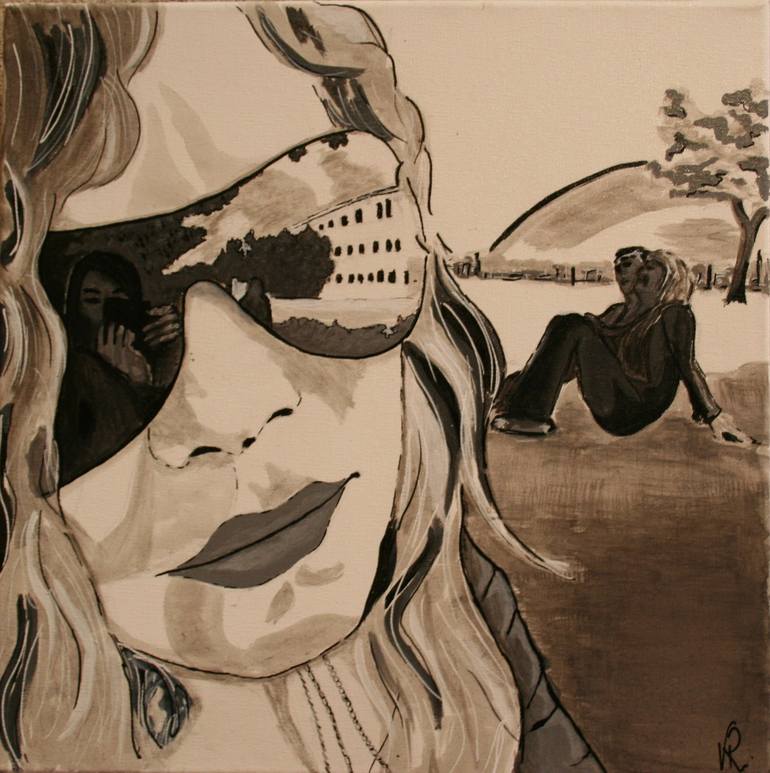 Au college Painting by Victoria Butcher | Saatchi Art