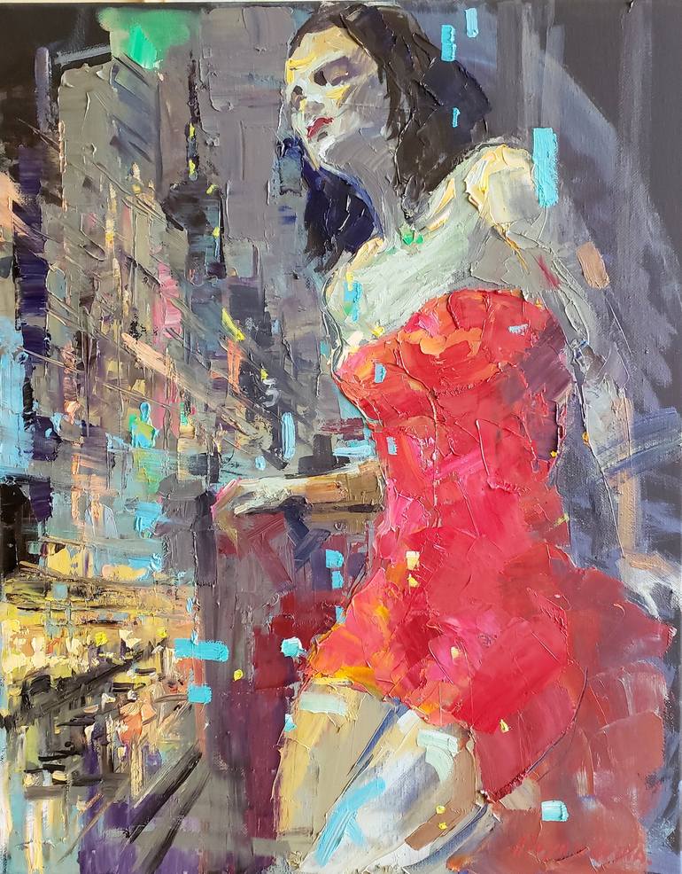 Adaptation #34. Painting by Irina Alexandrina | Saatchi Art