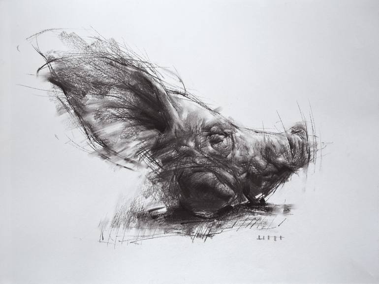 Figure#D09 Drawing by Zin Lim | Saatchi Art