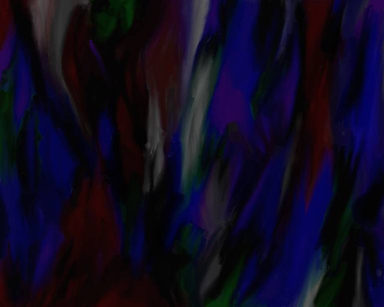 Forest of Nightmares/Dragon's Lair Painting by Joseph Cottrell ...