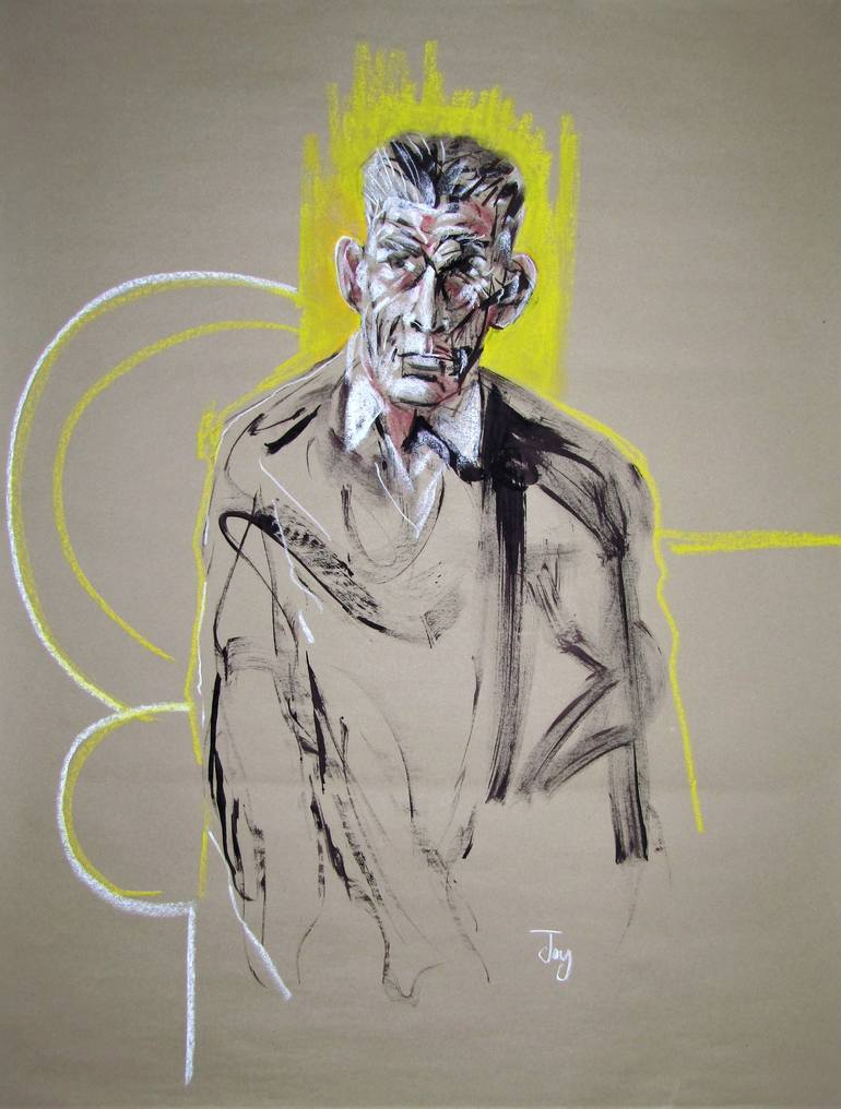 Samuel Beckett Conjugates Drawing by jay ennis | Saatchi Art