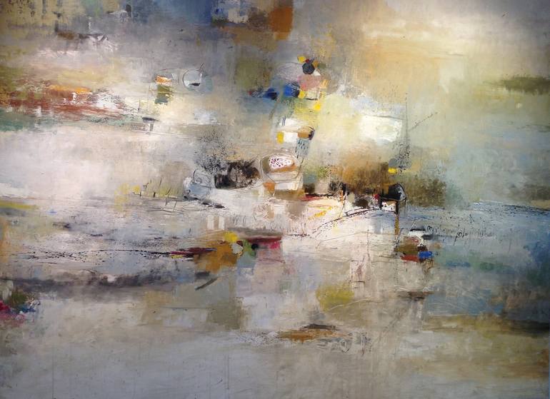 Fantasy City Painting by Mohammed Alameri | Saatchi Art