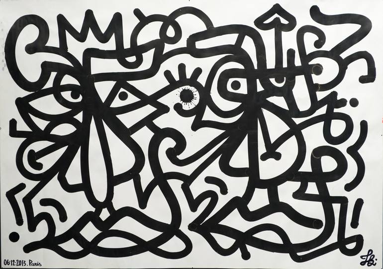 FUSION Painting by LOUIS BOTTERO | Saatchi Art