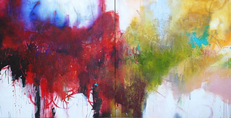 Hunter / Gatherer Painting by stephen haigh | Saatchi Art