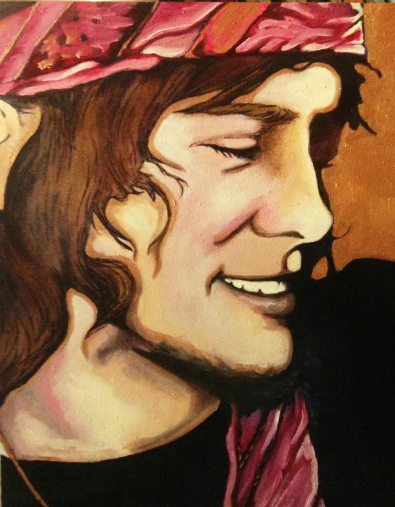 Andrew Vanwyngarden Painting by Kassandra Metos | Saatchi Art