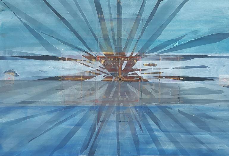 Axles Painting by Calliope Economacou | Saatchi Art