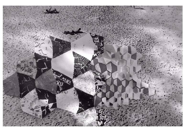 Los monstritos Collage by Marina Marre | Saatchi Art