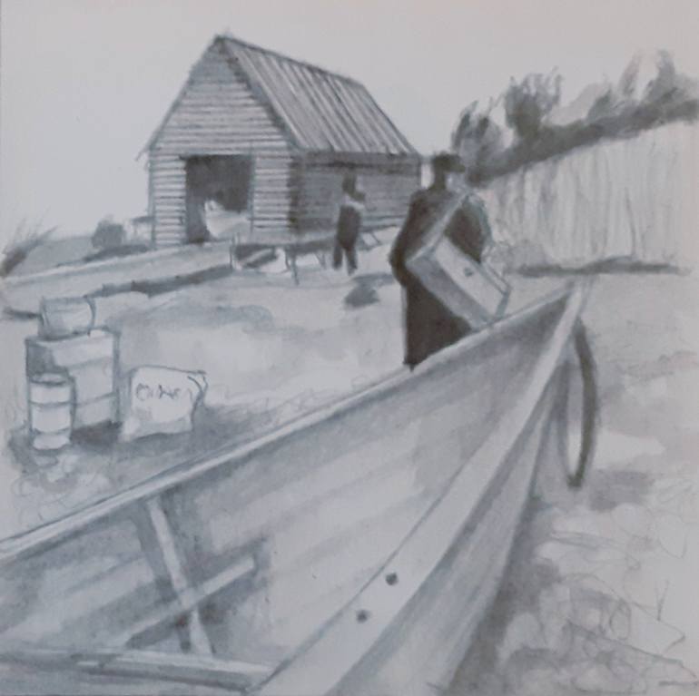 Lighthouse #2 Drawing by GIORGIO COLOMBO | Saatchi Art