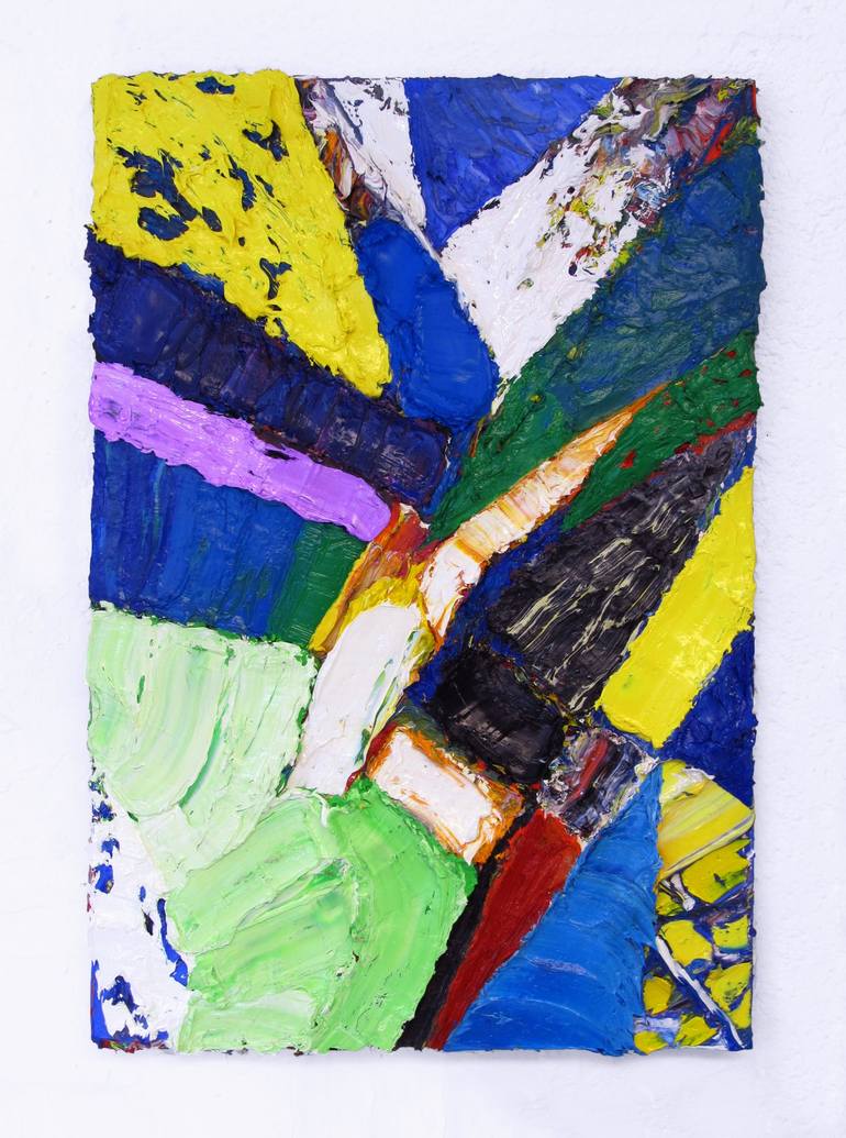 Spiky Painting by Jurij Selan | Saatchi Art