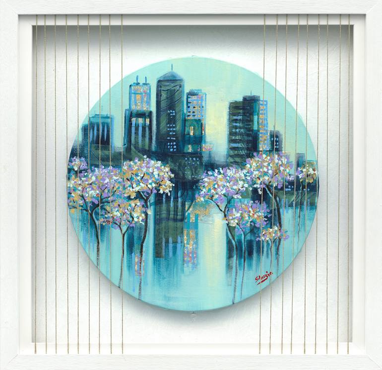 Dreamland Series 9 Painting by Shazia Imran | Saatchi Art