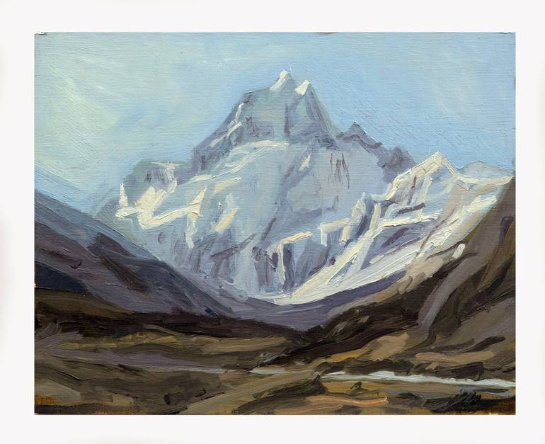 AORAKI/ Mount Cook Painting by William Wood | Saatchi Art