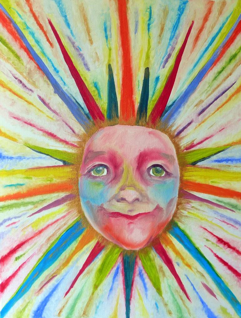 Native Soul Painting by Renata Lombard | Saatchi Art