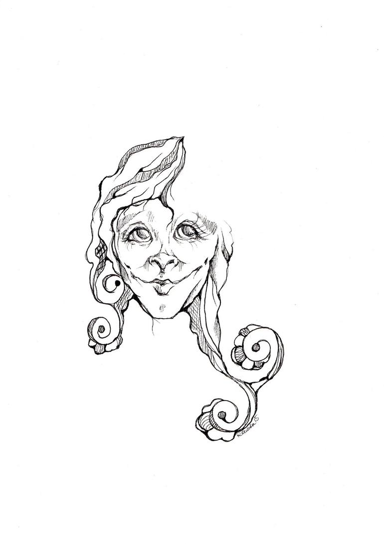 Calm Drawing by Renata Lombard | Saatchi Art