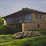 Old country house Painting by Predrag Ilievski | Saatchi Art