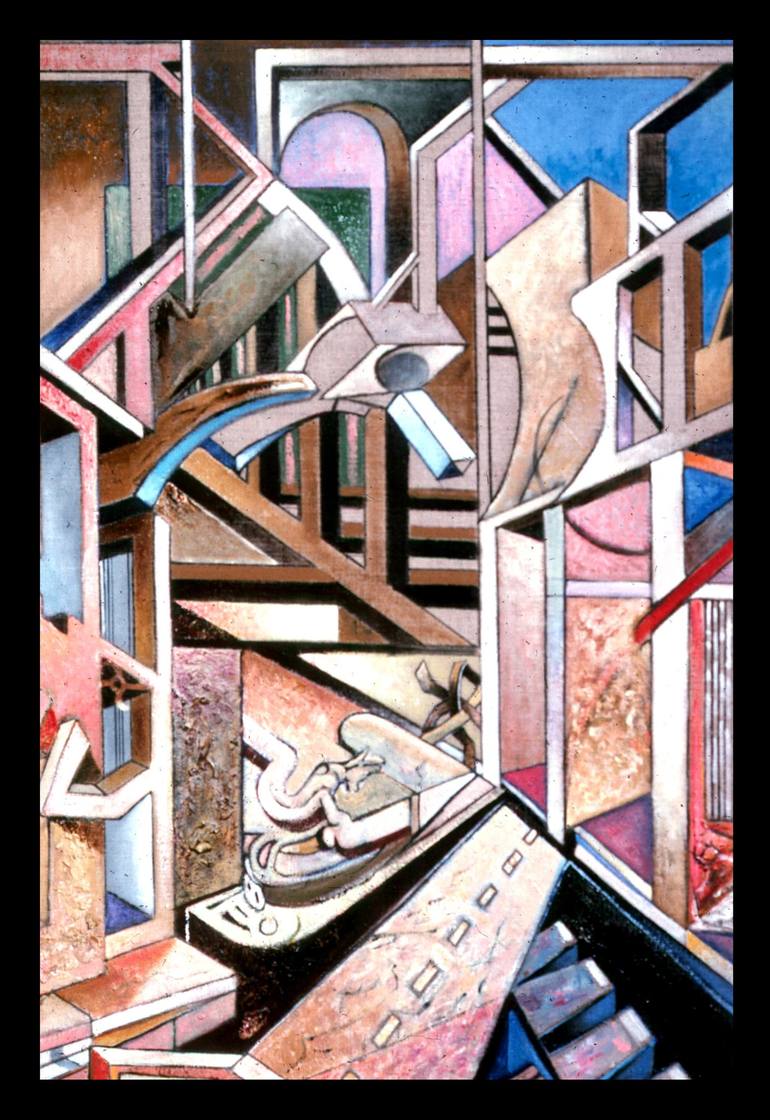 The Road's Beginning Painting by Donald Burrows | Saatchi Art