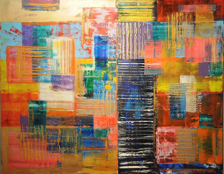 Selebration Painting by Max Richman | Saatchi Art