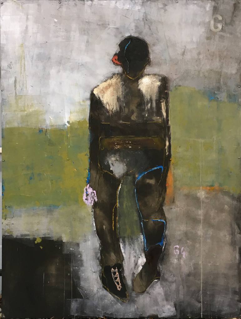 Snot Nosed Punk II Painting by Kris Gebhardt | Saatchi Art