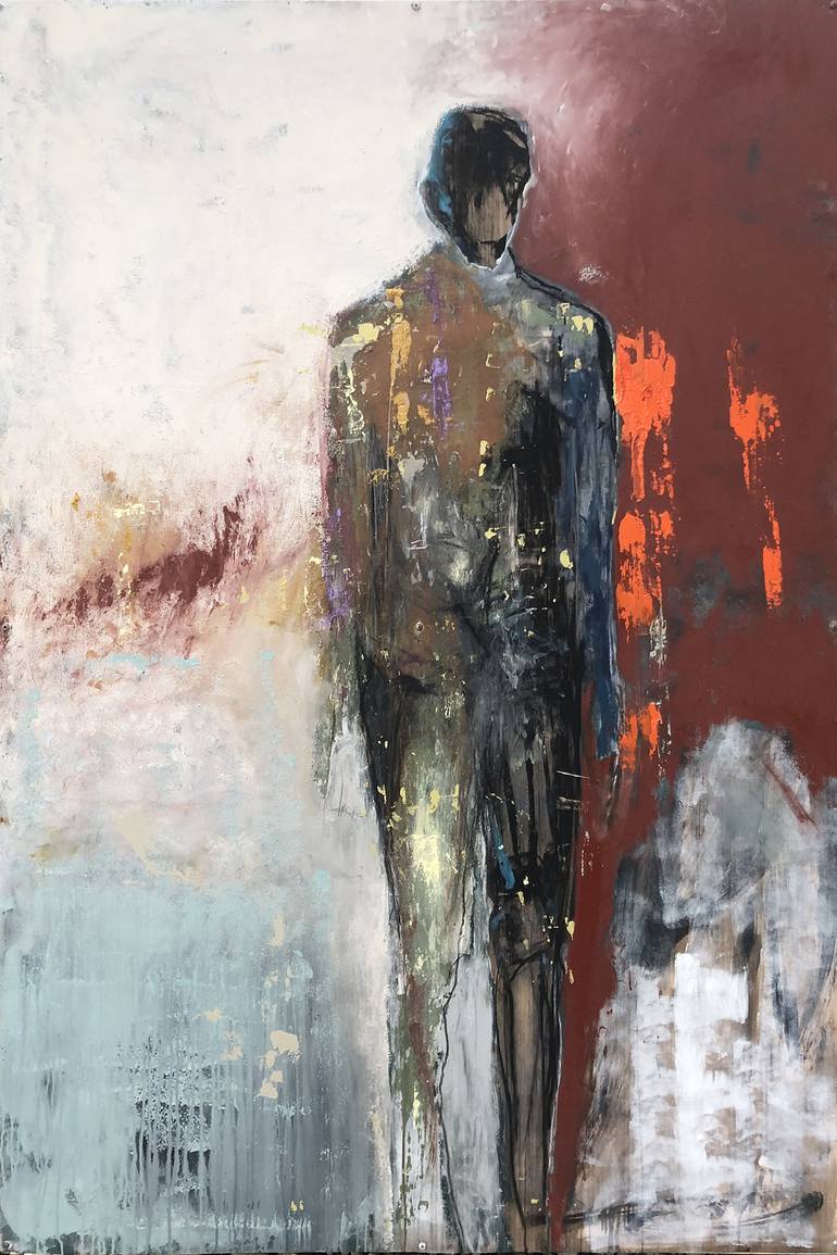 Walk A Little Further Painting by Kris Gebhardt | Saatchi Art