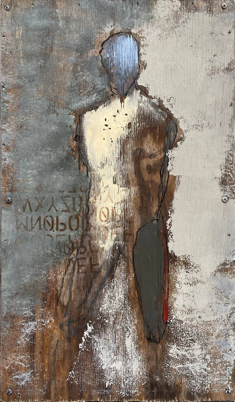 Let Pieces Crumble Painting by Kris Gebhardt | Saatchi Art