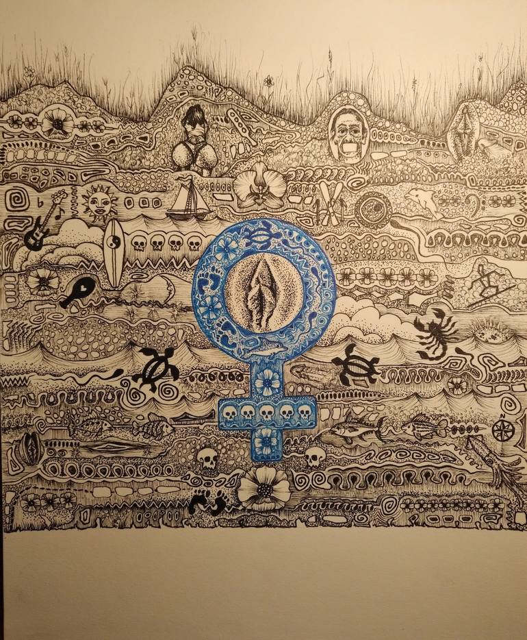 Eros II Drawing by Scott Jefferson | Saatchi Art