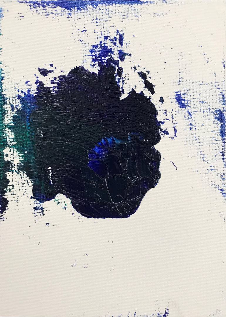 Blue Tone Painting by Zeke Garcia | Saatchi Art