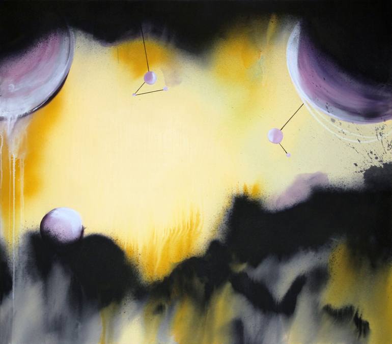 Cognitive Dissonance Painting by Gábor SzűCs | Saatchi Art